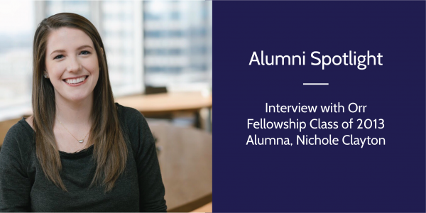 Alumni Spotlight: Interview with 2013 Alumna Nicole Clayton - Orr ...