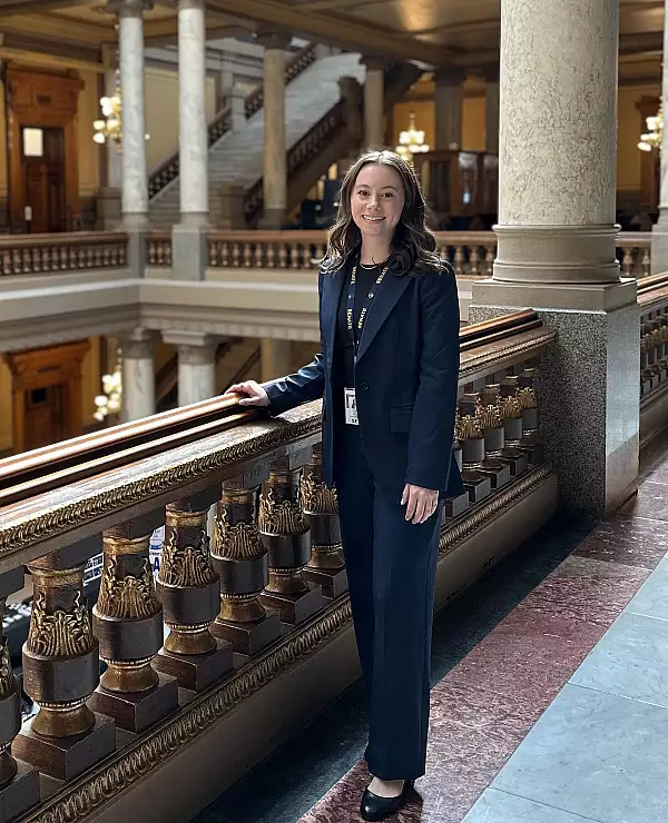 IU College of Arts and Sciences Senior Cate Jensen Finds Purpose, Path ...